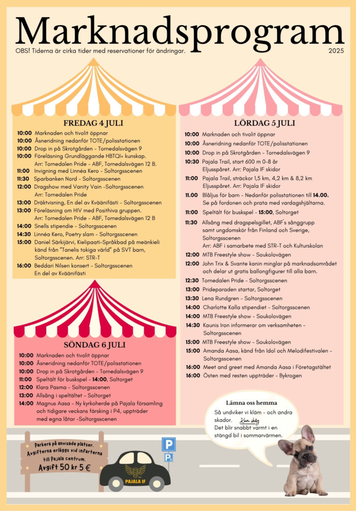 Pajala Marknad 2025 – Visit Pajala